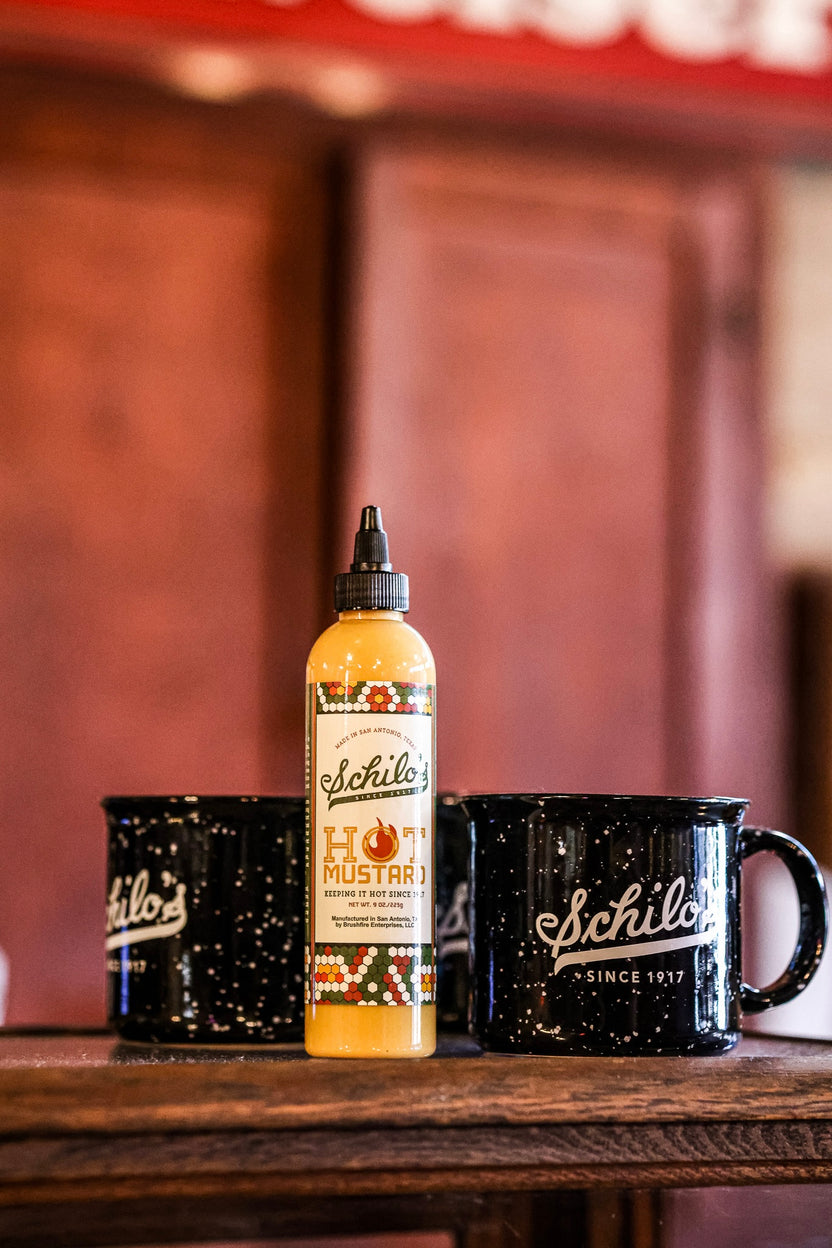 Schilo's Hot Mustard | 9 Oz Bottle | Authentic San Antonio Flavor ...